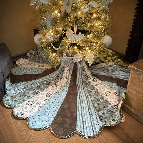 PDF Pattern for Giant Dresden Christmas Tree Skirt - Etsy