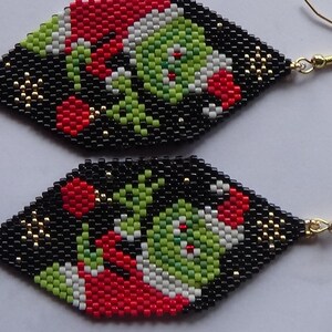 Penguin in Hat Miyuki Brick Stitch Beading Pattern - Etsy