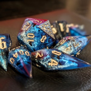 The Forbidden Fey Dice Set / Sharp Edge Dice / Dice for Dungeons and ...