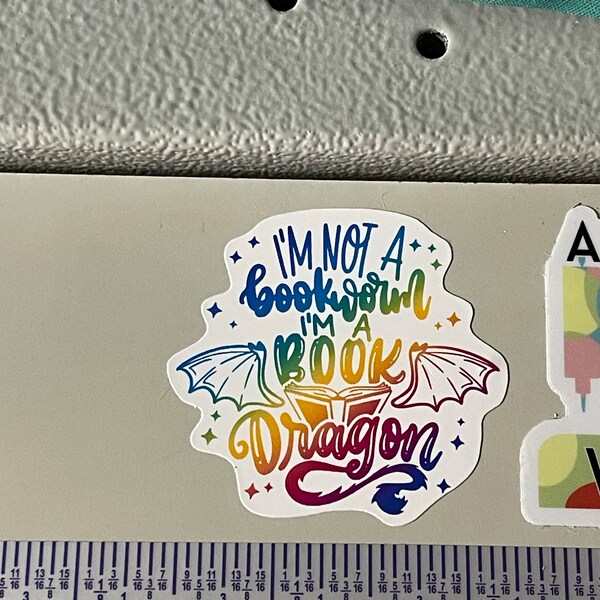 I'm Not a Bookworm I'm a Book Dragon SVG Book Quote Dragons Books Read ...
