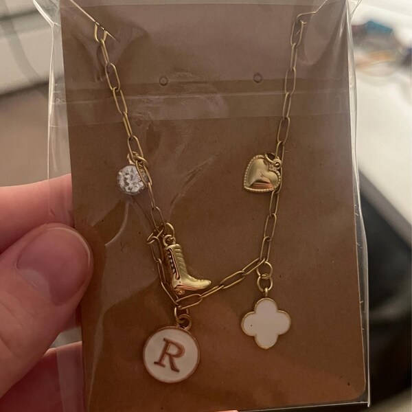 Custom Charm Keychain Purse Chain Purse Accessory Paperclip Chain Bag ...