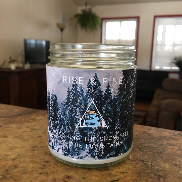 Space Themed Soy Wax Candle | Musk Ozone Candle | Masculine Candle ...