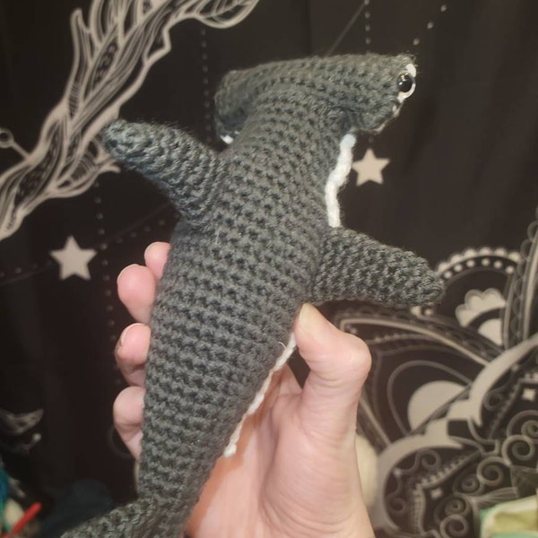 PATTERN: Hugo the Hammerhead Shark Pattern - Amigurumi Hammerhead Shark ...