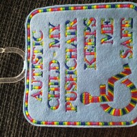 Treat as Wheelchair Sign, Disabled Buggy Tag, Wheelchair Pram Clip ...