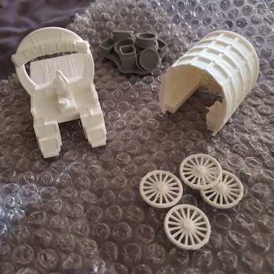 Dnd Potion Merchant Cart Alchemist Gypsy Wagon Tabletop Scatter Terrain ...