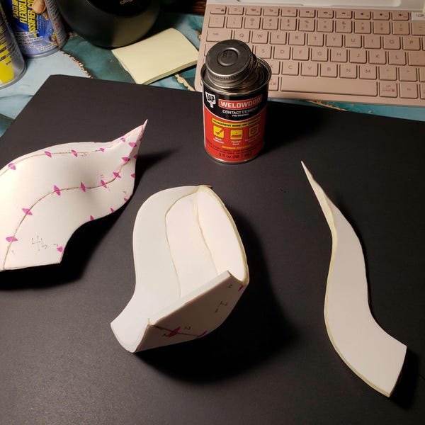DIY Foam Claws Pattern / Finger Armor / Cosplay Armor / Costume Armor ...