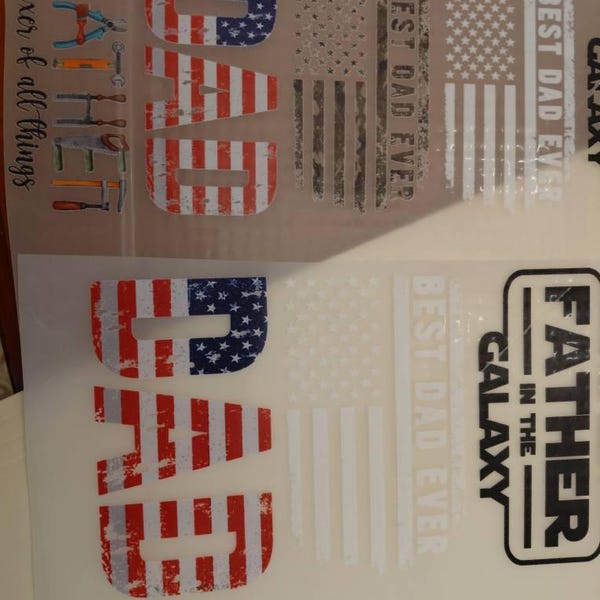 Patriotic American DTF Transfer, Retro American Flag Ready to Press ...