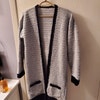 Long Crocheted Cardigan, Autumn Duster Cardigan Crochet Pattern, Easy ...