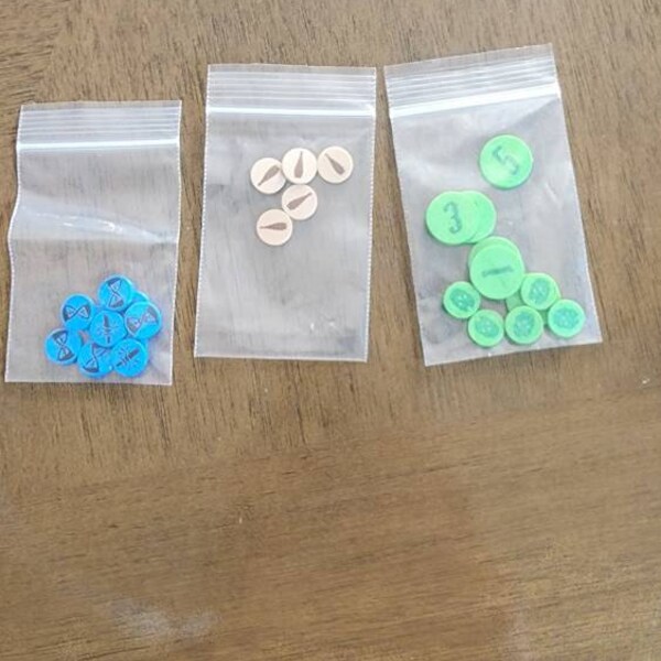 Magnetic Element Tokens for Frosthaven & Gloomhaven - Etsy