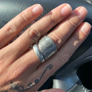 Sizable Mickey Mouse Spoon Ring spoonring Vintage Antique | Etsy