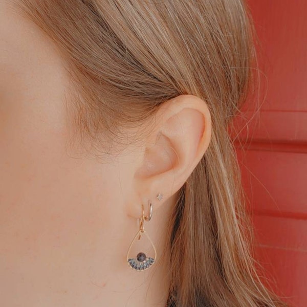 Mermaid Tail Bead Earring Pattern, Seed Bead Pattern for Mermaid ...