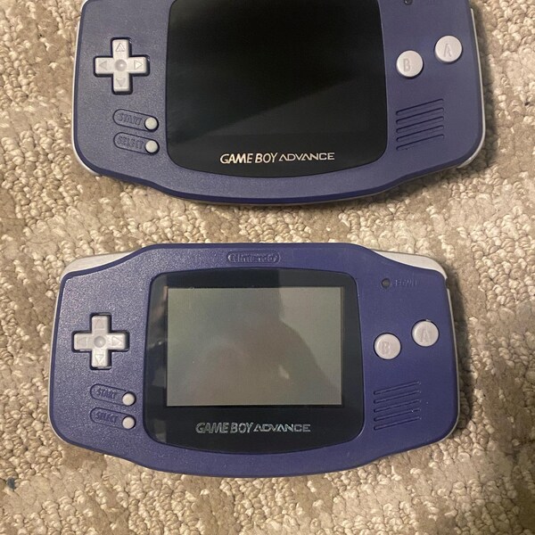 Metallic Teal Nintendo Game Boy Advance GBA SP IPS Mod Adjustable ...