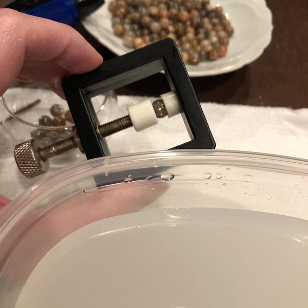 2-3/4" Non-marring Vacuum Base Vise Jewelry Repair Watch Making Hobby ...