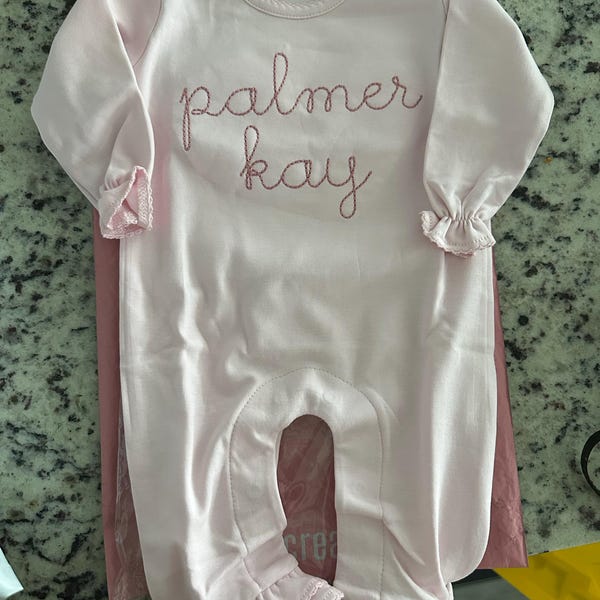 Monogrammed Pajamas, Girls Personalize Pajamas, Boys Monogram Pajamas ...