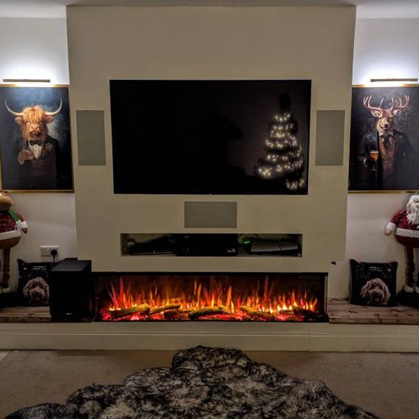 Stag Drinking Whisky Wall Art Print // Vintage Painting Style Portrait ...