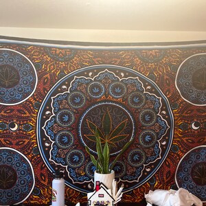 3D Dan Morris Nymph Tapestry Wall Art Hanging Psychedelic New - Etsy