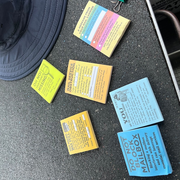 Sticky Note Pad for Mail Carriers 3 X 3 CURRENT RESIDENT Post-it® Notes ...