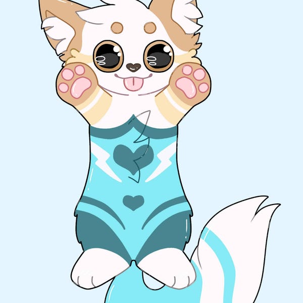 YCH | Cute Custom Sitting Silly Commissions| Digital Art | Gift | Fast ...
