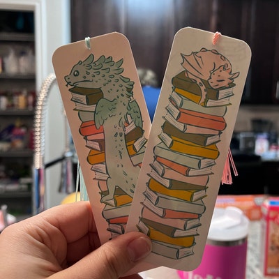 Book Wyrm Bookmarks - Etsy