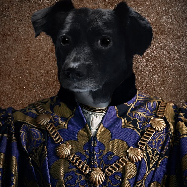 Custom Renaissance Pet Portrait . Custom Renaissance Dog Portrait ...
