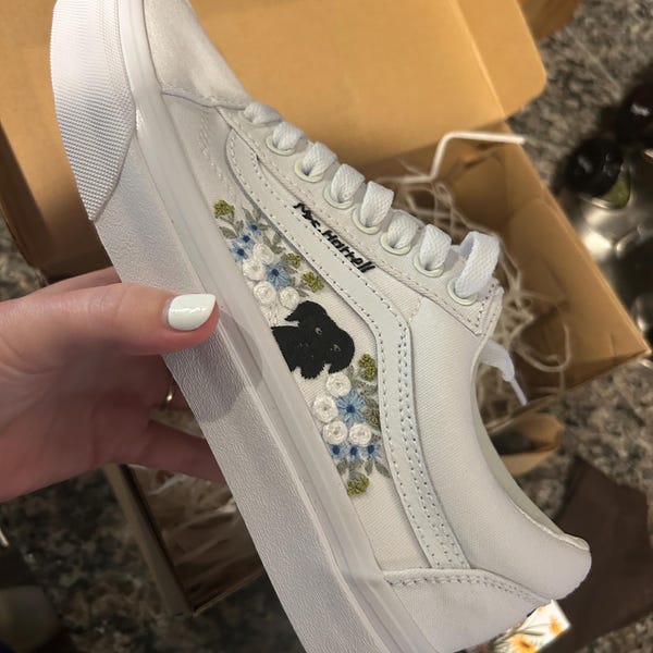 Embroidered Converse/ Converse Custom Constellation Embroidery ...