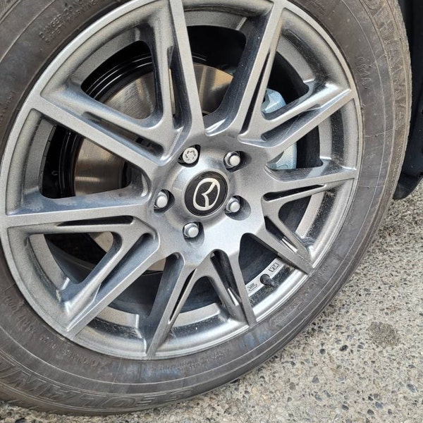 4 X 56mm 60mm 65mm Wheel Center Hub Caps Stickers Metal Emblems for ...