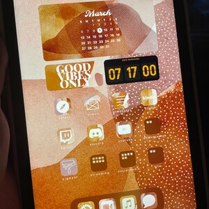 Fall Autumn Desktop Organizer Wallpaper Desktop Organizer | Etsy