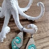 Floral Daisy Drop Laser Cut Engraved Earrings, Digital File Download ...