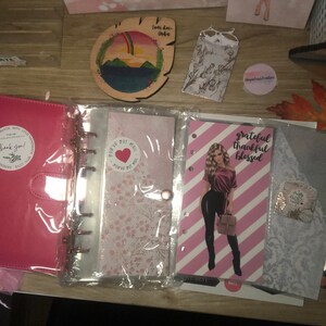 Grateful Pink A5 Dashboard - Etsy