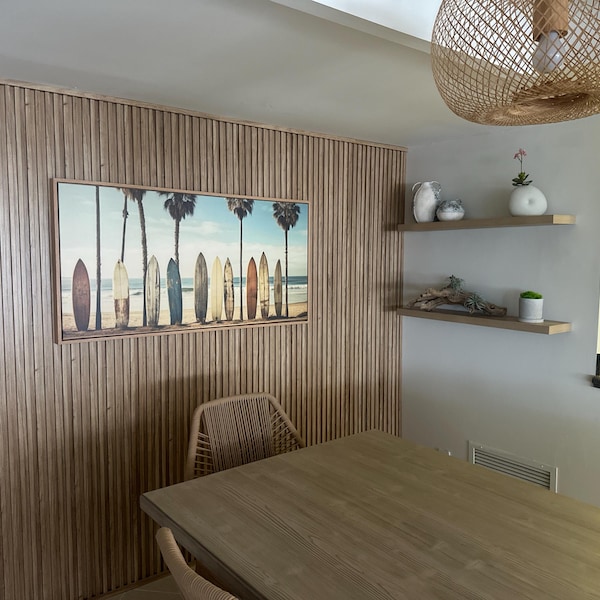 Ancient Colorful Tree of Life, Palette Knife Painting, Framed Canvas ...