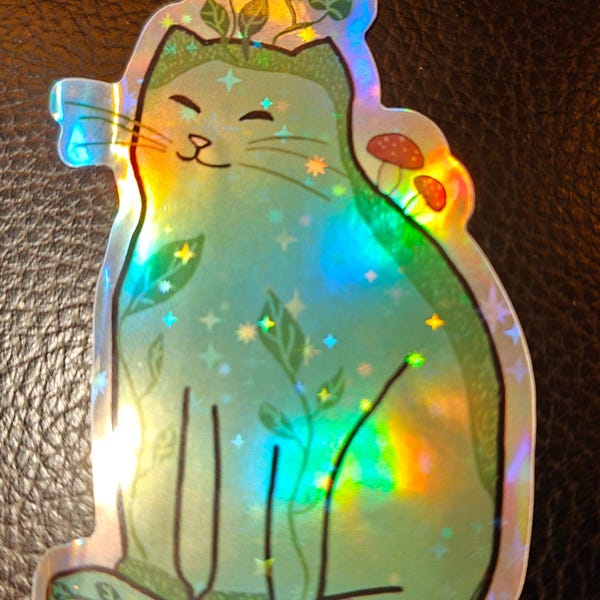 Claw Machine Vinyl Sticker, Cute Cosmic Plushie Vending Machine, UFO ...