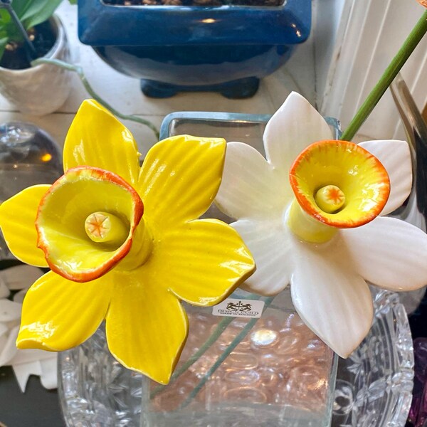 Pink Magnolia, (1 Pc), Magnolia, Pale Pink, Dusty Pink, Ceramic ...