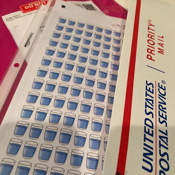 Colorful Stop Planner Stickers, Printed Stickers, Traffic Sign Stickers ...