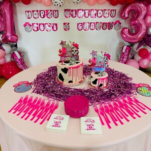 One Rocks Rock N Roll Born to Rock Theme Cake Topper - Etsy