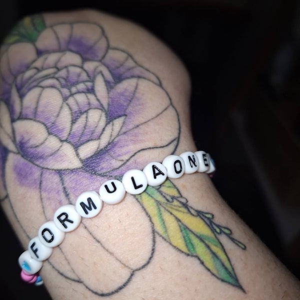 F1 Bracelet | Team Name | Driver Name | Formula One | Fully ...