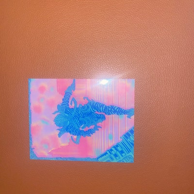 Sickle Sticker /clear Lamination Offset Printing good for Indoor 3.7x 5 ...