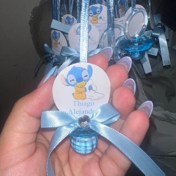 Lion King Theme Baby Shower Pacifiers Guest Favor Necklaces, Baby ...