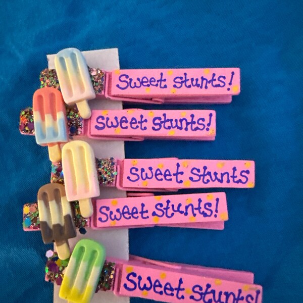 Personalized Team- Cheer Pins/spirit Clips - Etsy