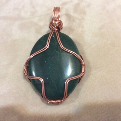 Tortoise Shell Red Jasper Bear Copper Drop Earrings - Etsy