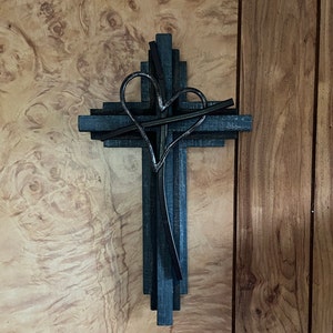CROSS Metal Cross Turquoise Blue Blue Cross Wall Cross - Etsy