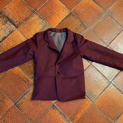 Little Gentleman Suit Jacket: Boys Suit Jacket Pattern, Boys Blazer ...