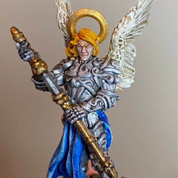 Deva Male Miniature for Dungeons and Dragons | Pathfinder - Etsy
