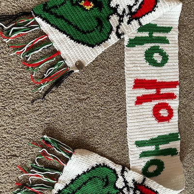 Nightmare Before Christmas Graphghan PATTERN ONLY Bundle With Written ...