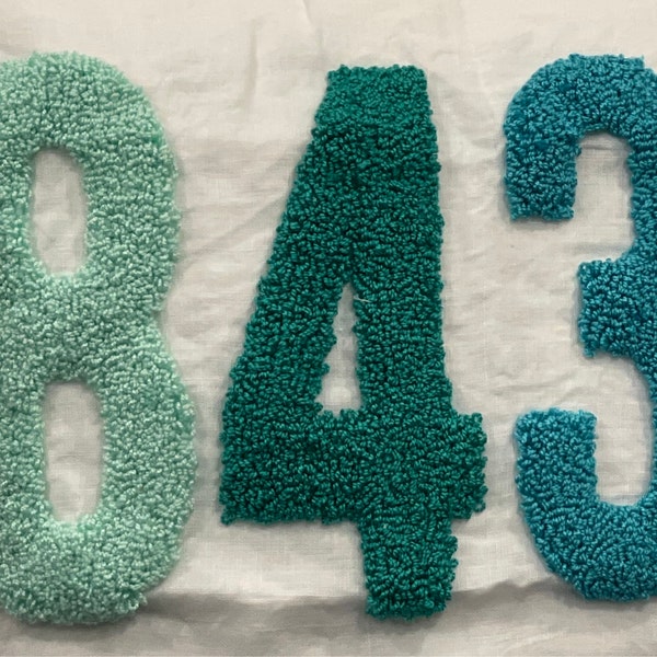 Personalized Dorm Room Number Cover, Punch Needle Pillow, Dorm Room ...