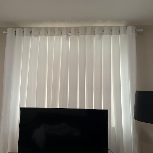 NEW! White Curtain Spacer 3.25in Long, 1.3 Inch Inner Diameter per ...