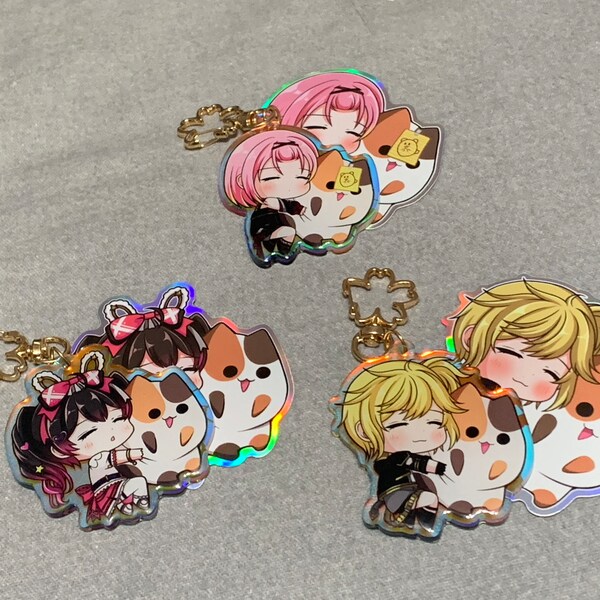 Needy Streamer Overload - 2.5" Rainbow Acrylic Charm - Etsy