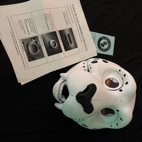 Ferret 3D Printed Fursuit Head Base Kit - Etsy