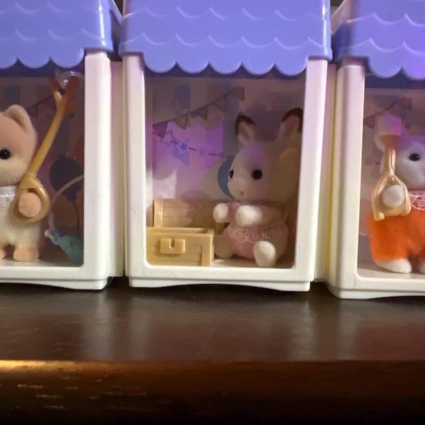Small Toy Display Case House Room Protector Stacking Japan Calico ...
