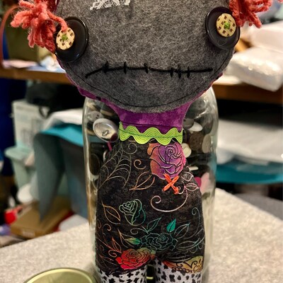 Fck-it Doll Adult Handmade Monster Doll Funny Gift Anger Management ...