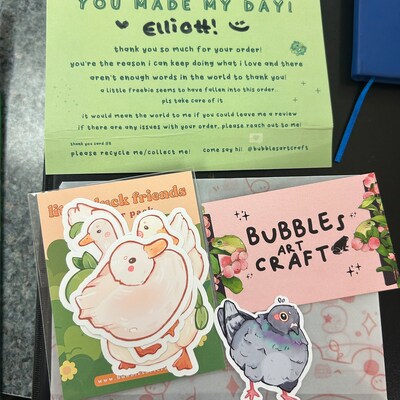 Duck Friends Sticker Pack Duck Sticker Matte Stickers Laptop Sticker ...